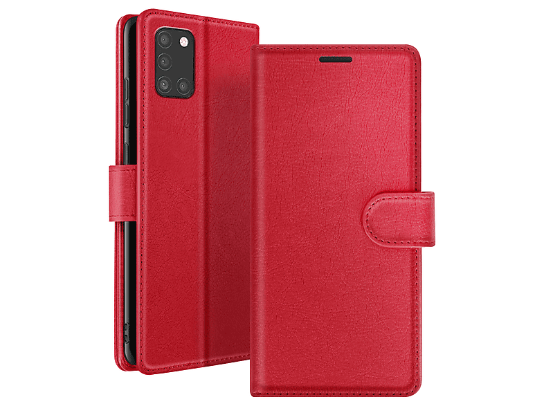 ZANAÉ FOLIO-ZAN-RD-A31, Backcover, Samsung, Galaxy A31, Rot | MediaMarkt