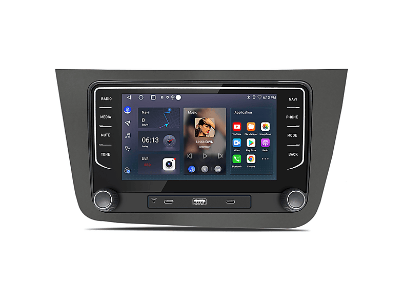 JUNSUN VW Seat Toledo Altea Carplay 64G Autoradio, FM, AM, Bluetooth ...