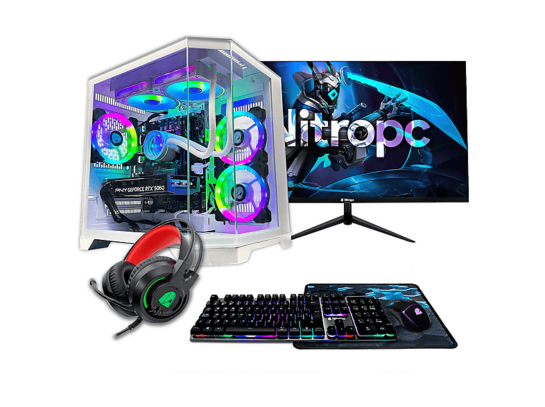 Pack PC gaming | NITROPC Pack Gold Plus, Intel Core i5-14400F (10 ...