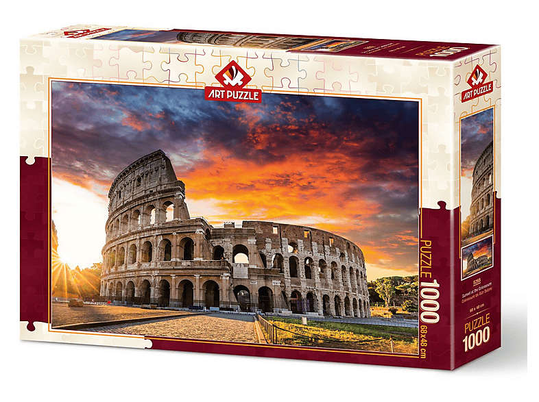 ART PUZZLE Colosseum'da Gün Batımı 1000 Parça Puzzle Fiyat & Özellik ...