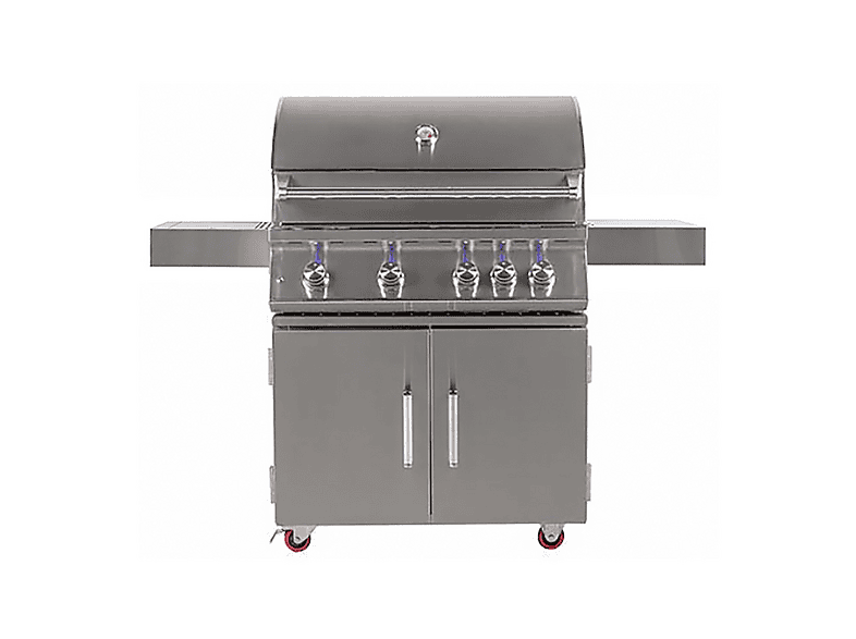Barbacoa a gas | NORA FLAMES TAHUNA 3 con carro, 20 kW, Acero inox ...