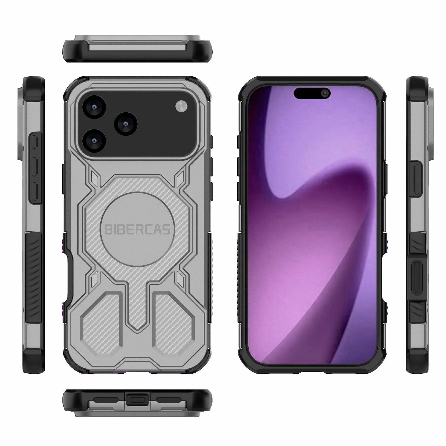 Funda para móvil | WIGENTO 69975, Compatible con Apple iPhone 17 Pro ...