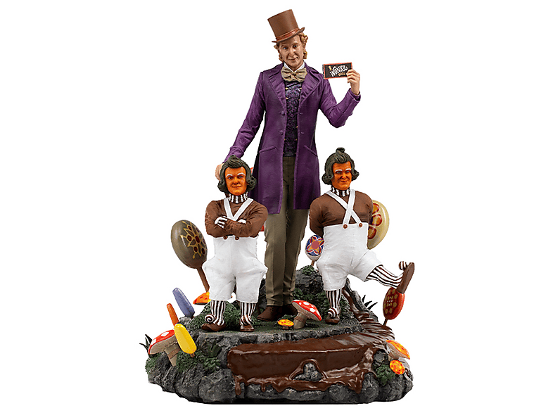 Action Figure IRON STUDIOS Willy Wonka and the Chocolate Factory in ...