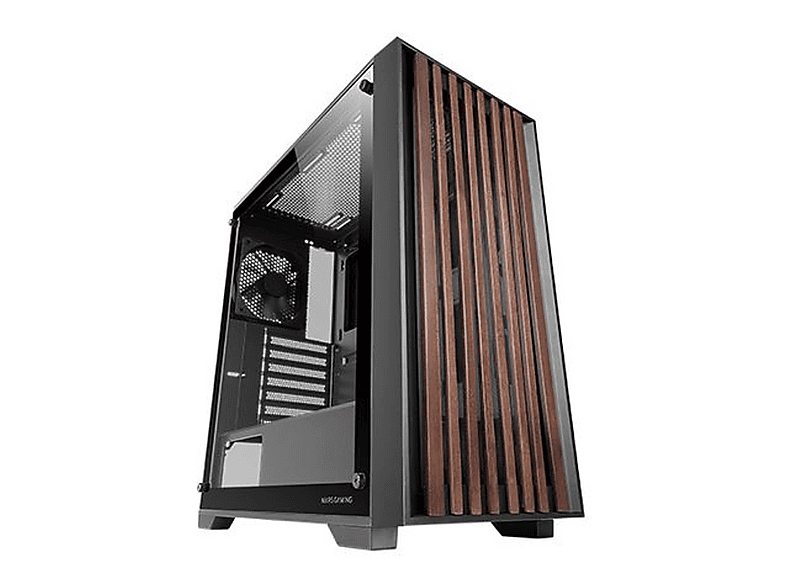 Chasis PC | MC-WOOD MARS GAMING, Negro | MediaMarkt