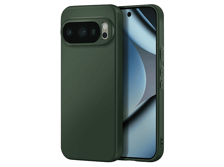 AVIZAR Velvet Touch Cover, Bumper, Google, Pixel 10 Pro, Grün | MediaMarkt