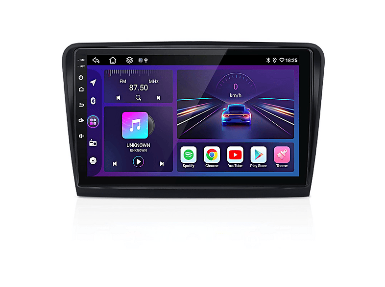 JUNSUN Skoda Superb 2008-2013 Carplay 32G RADIO, FM, AM, Bluetooth ...