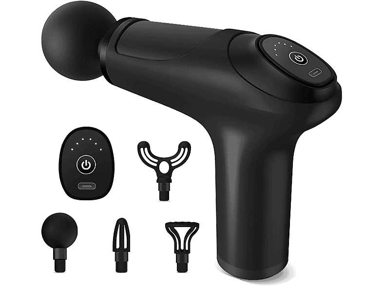FARA OBSTACOLE Massage gun mit 6 Geschwindigkeiten Fußmassagegerät ...