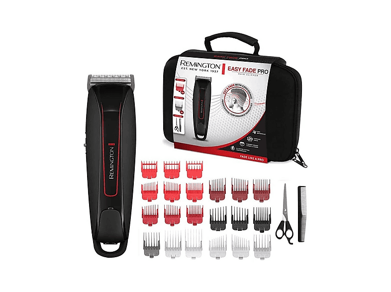 REMINGTON HC550 Easy Fade Netz-/Akkubetrieb Haarschneidemaschine ...
