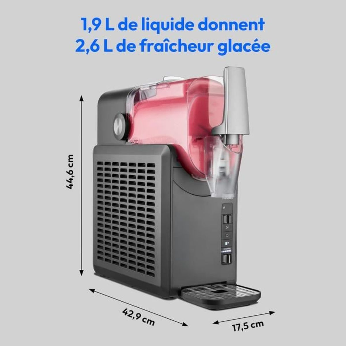 MEDION MD12090 Slush Eismaschine (200 Watt, grau) | MediaMarkt