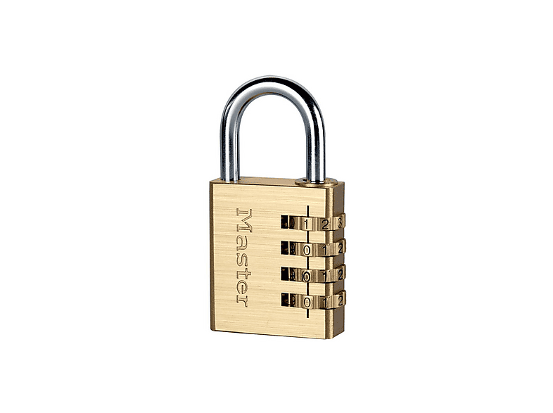 MASTERLOCK Zahlenschloss aus Aluminium 40mm 604EURD Vorhängeschloss ...