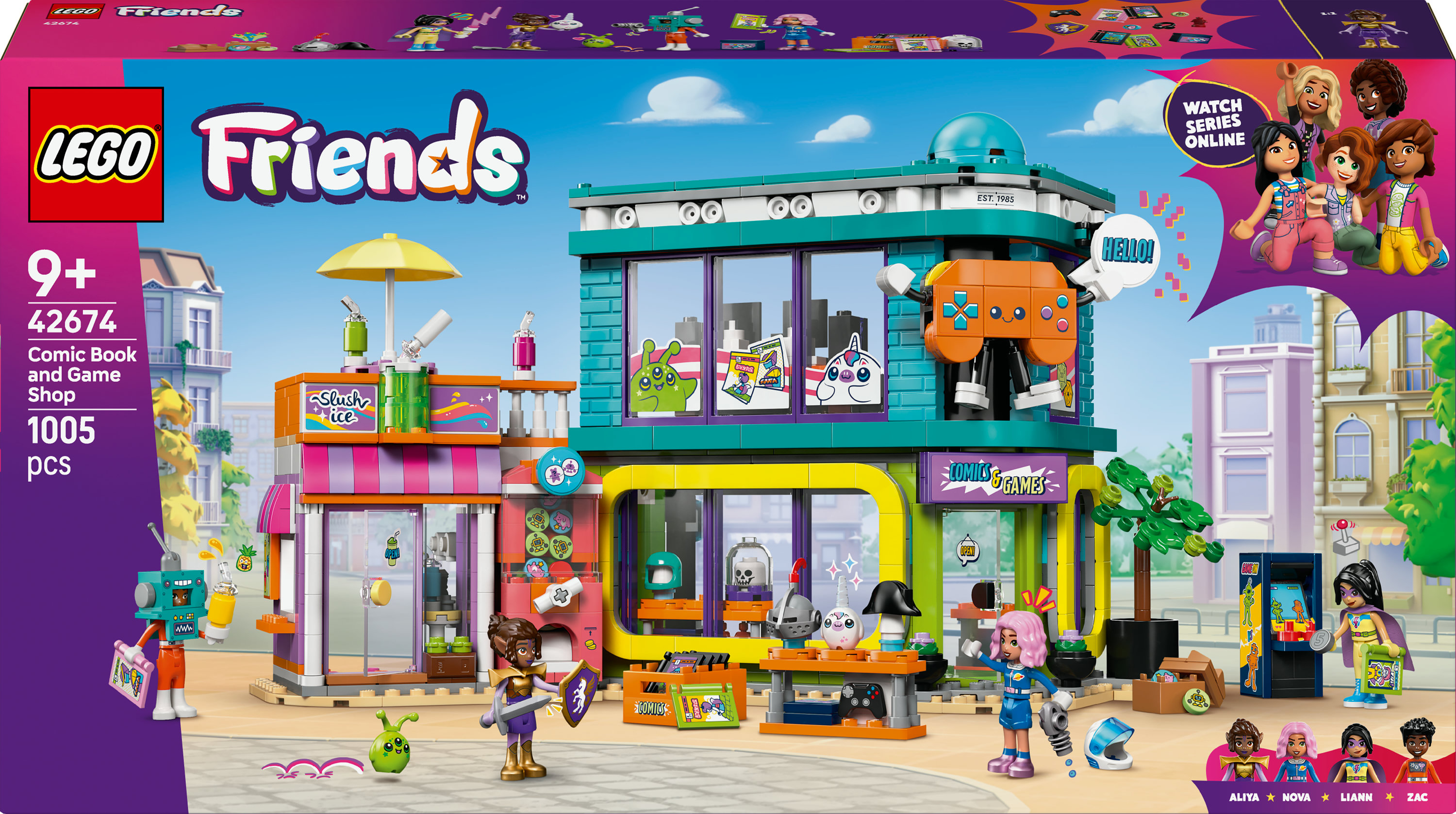 Klocki LEGO Comic Book and Game Shop Wielobarwny | MediaMarkt