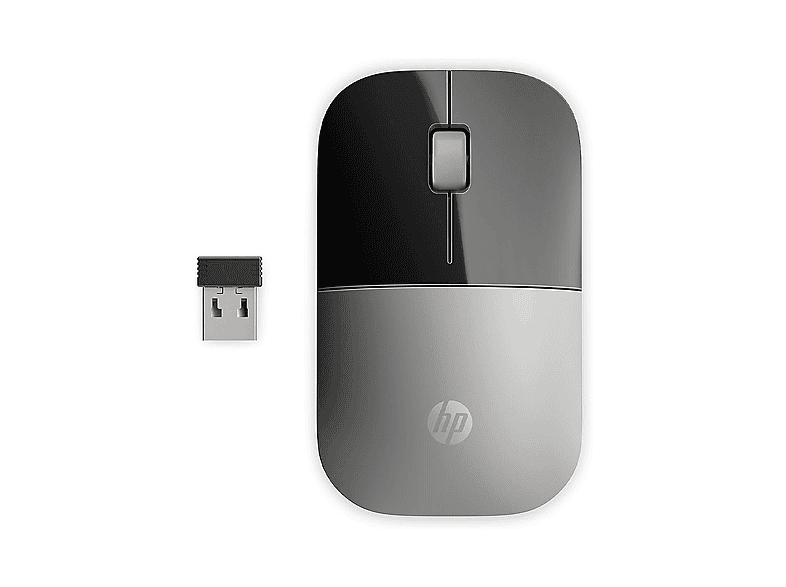 Ratón inalámbrico | HP Z3700 Silver Wireless Mouse, , 1200 ppp, Steel ...