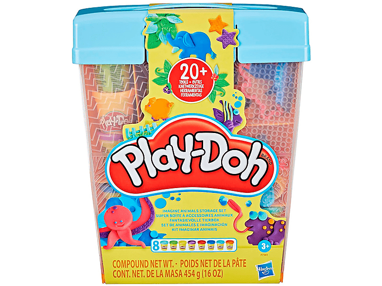 PLAY-DOH Imagine Animals Storage Set Kunst- en Knutsel speelgoed ...
