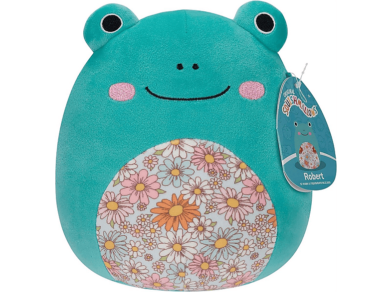 JAZWARES Squishmallows Robert der Frosch geblümtem Bauch 19 Plüschfigur ...
