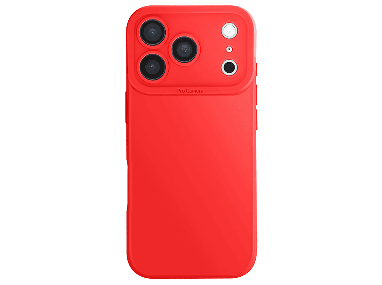 AVIZAR SoftGlow Case, Backcover, Apple, iPhone 17 Pro, Rot | MediaMarkt