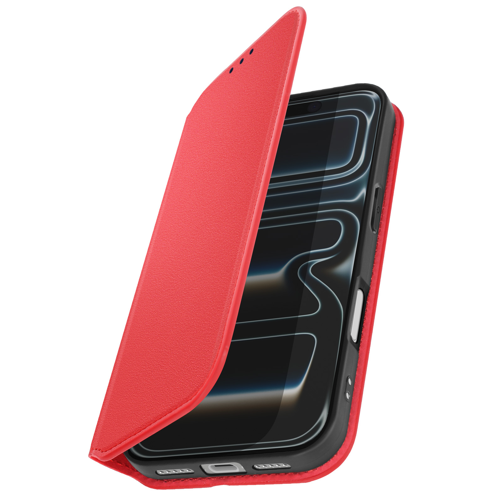 AVIZAR Smart Wallet Cover, Backcover, Apple, iPhone 17 Pro, Rot ...