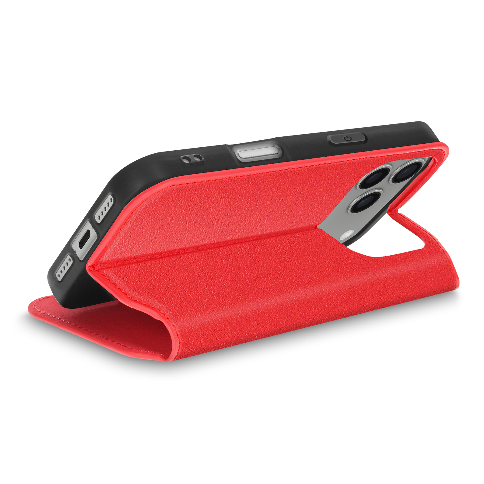 AVIZAR Smart Wallet Cover, Backcover, Apple, iPhone 17 Pro, Rot ...