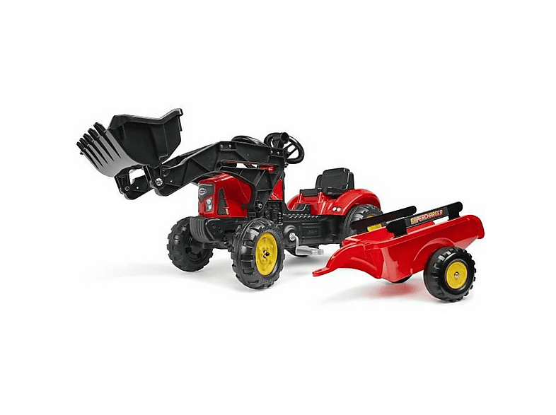 FALK Lander Z160X, Traktor mit Pedalen, Rot | MediaMarkt