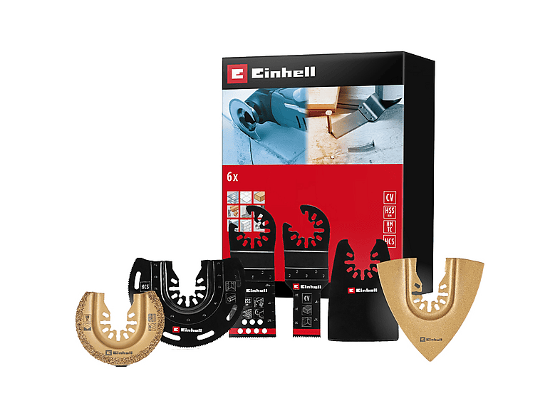 EINHELL Multi-Tool-Set, 708106, 6-teilig Werkzeug | MediaMarkt