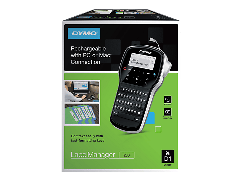 DYMO LabelManager 280™ QWY Drucker | MediaMarkt