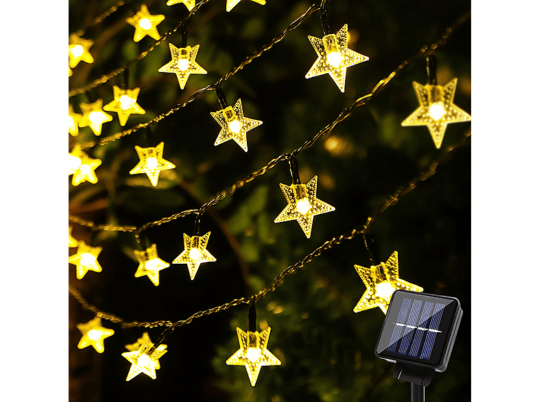 XUIGORT Solar Star Light String Nachtlicht | SATURN