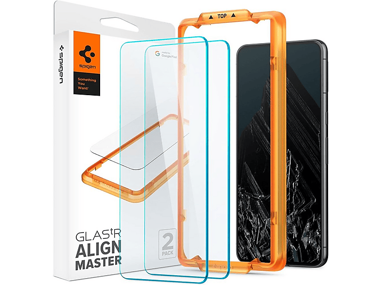 SPIGEN GLAS.tR AlignMaster Folie i szkła ochronne voor Google Zwart ...
