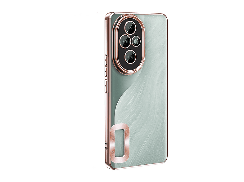 GPACK Honor 200 Uyumlu Logo Gösteren Omega Silikon Telefon Kılıfı Bronz ...