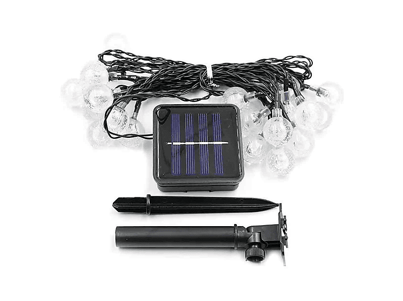 TUSERXLN Faltbar Robust Wetterfest Solar-Lichterkette | MediaMarkt
