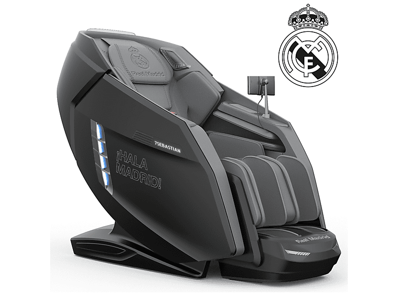 Sillón de masaje | REAL MADRID LEGEND PRO, Función calorSí, 83 cm ...