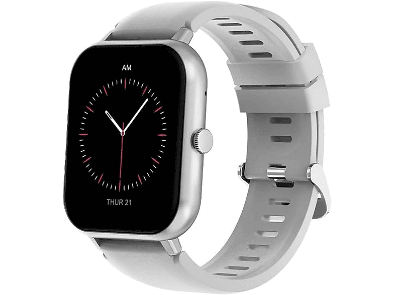 COOL Forest Smartwatch Silikon, Silber | MediaMarkt