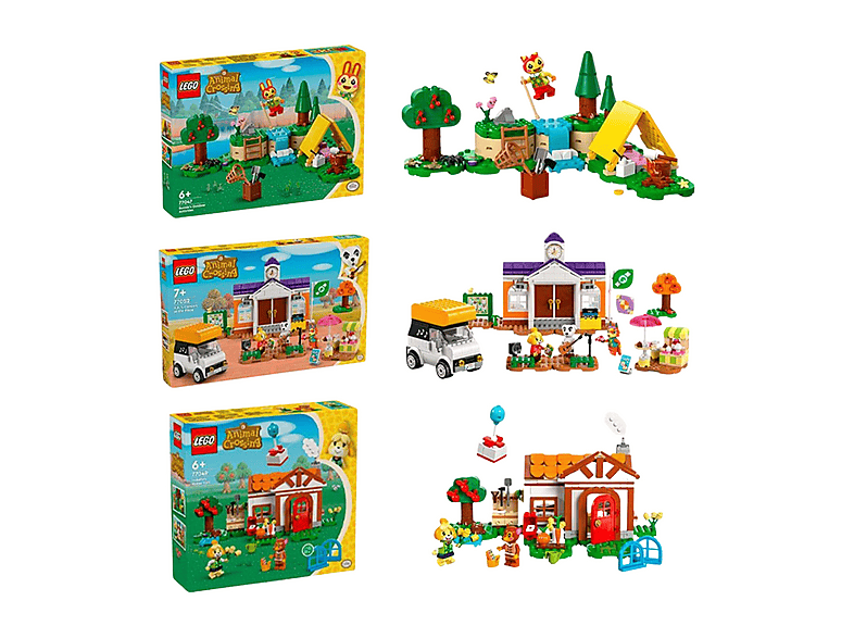 Juego de construcción | LEGO Pack Lego Animal Crossing: Aventuras con ...