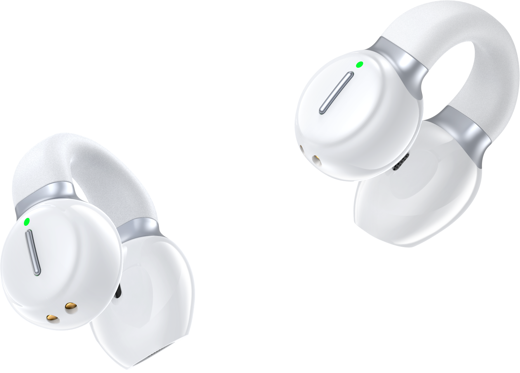 READY2MUSIC Chronos Air CLIP, In-ear Cuffie Bluetooth Bianco | MediaMarkt