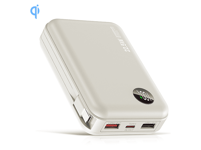 DAM DMBA0019C01 Powerbank 20000mAh Weiß | SATURN