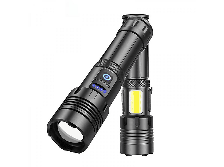 FLYSTAR COB LED mit XHP160 Zoombar USB Taschenlampe | MediaMarkt