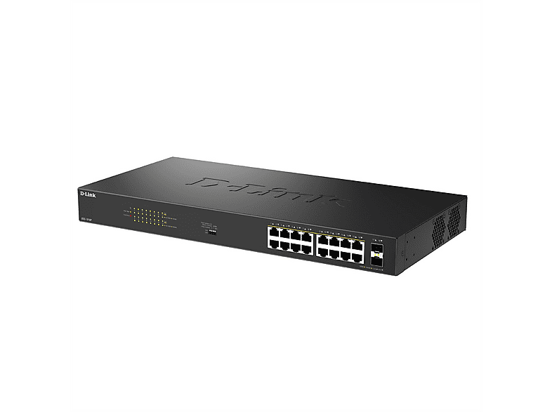 D-LINK DGS-1018P/E 18-Port PoE+ Switch Gigabit Ethernet Switch | MediaMarkt