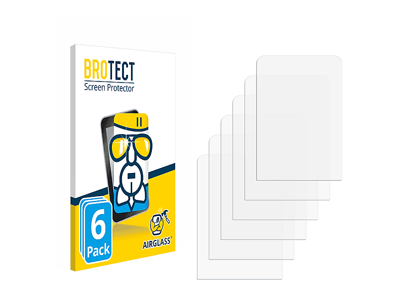 BROTECT 6x Schutzglas Panzer Folie Glas klar Schutzfolie (für Adyen P630) | MediaMarkt