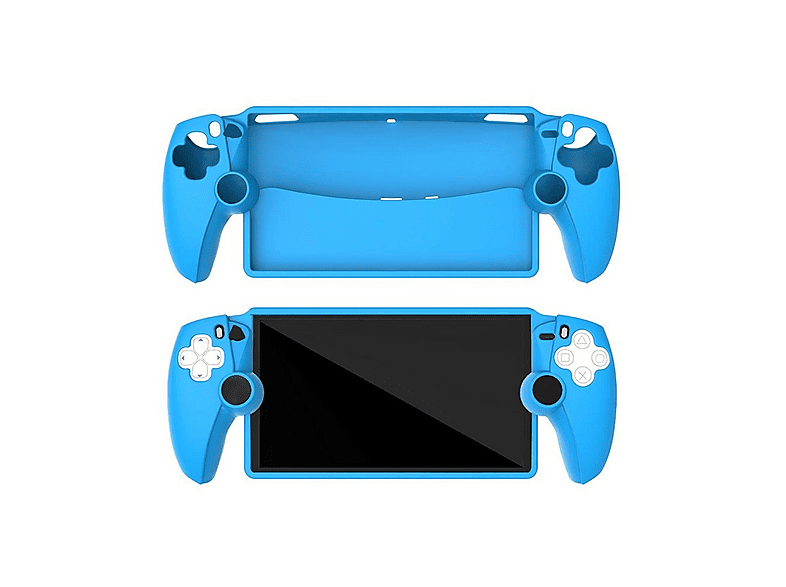 WIGENTO Silikon Cover PS5 Blau, Full Cover, Sony, PlayStation 5 ...
