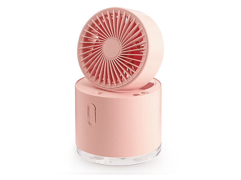 Ventilador de sobremesa | INF D-27, 7,2 W, 3 velocidades, Rosa | MediaMarkt