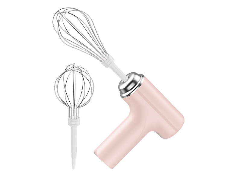 HIYORI Kabellos Leicht Schnelles Rühren Zwei Schneebesen Handmixer Rosa ...