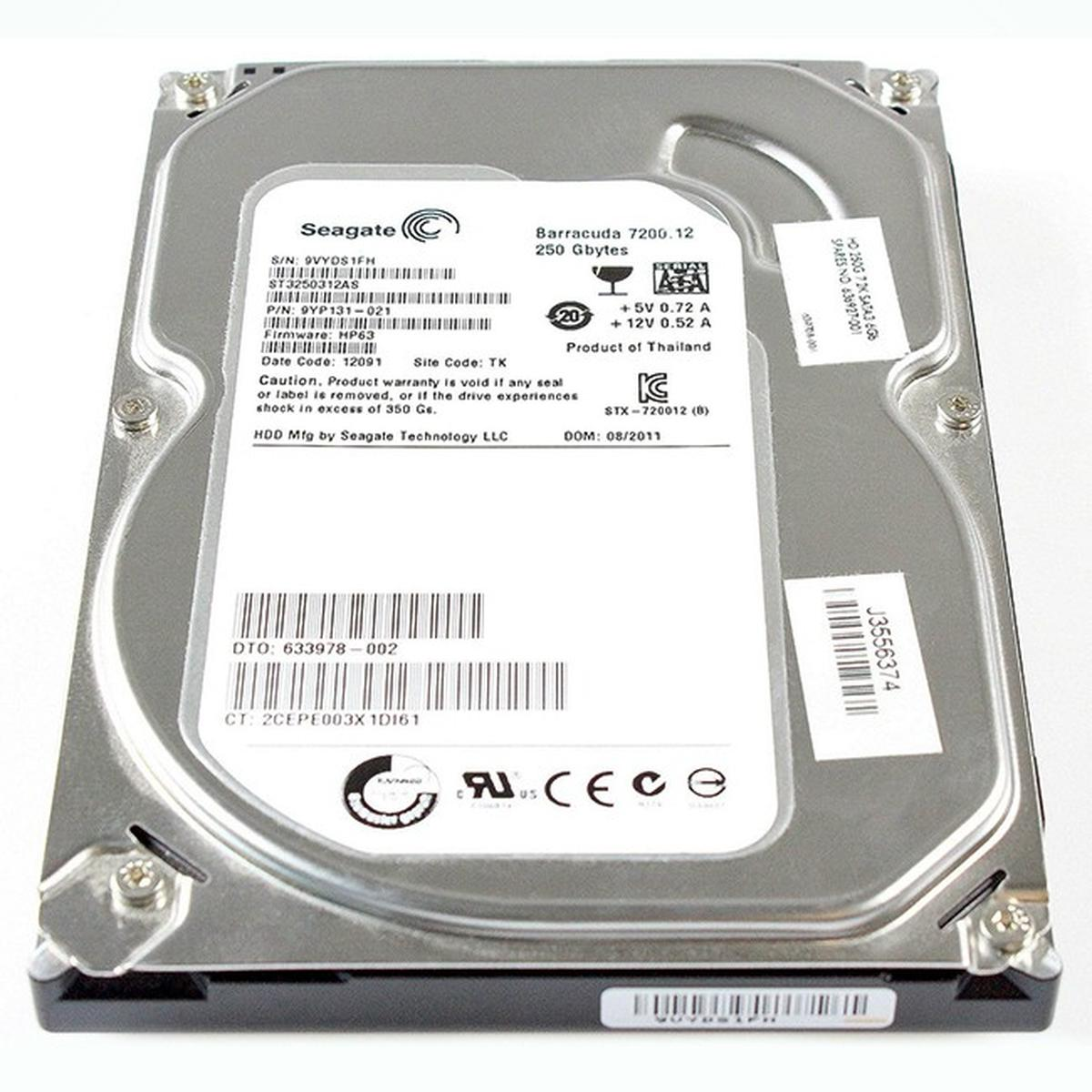 SEAGATE Desktop HDD ST3250312AS, 250 GB, HDD, intern | SATURN