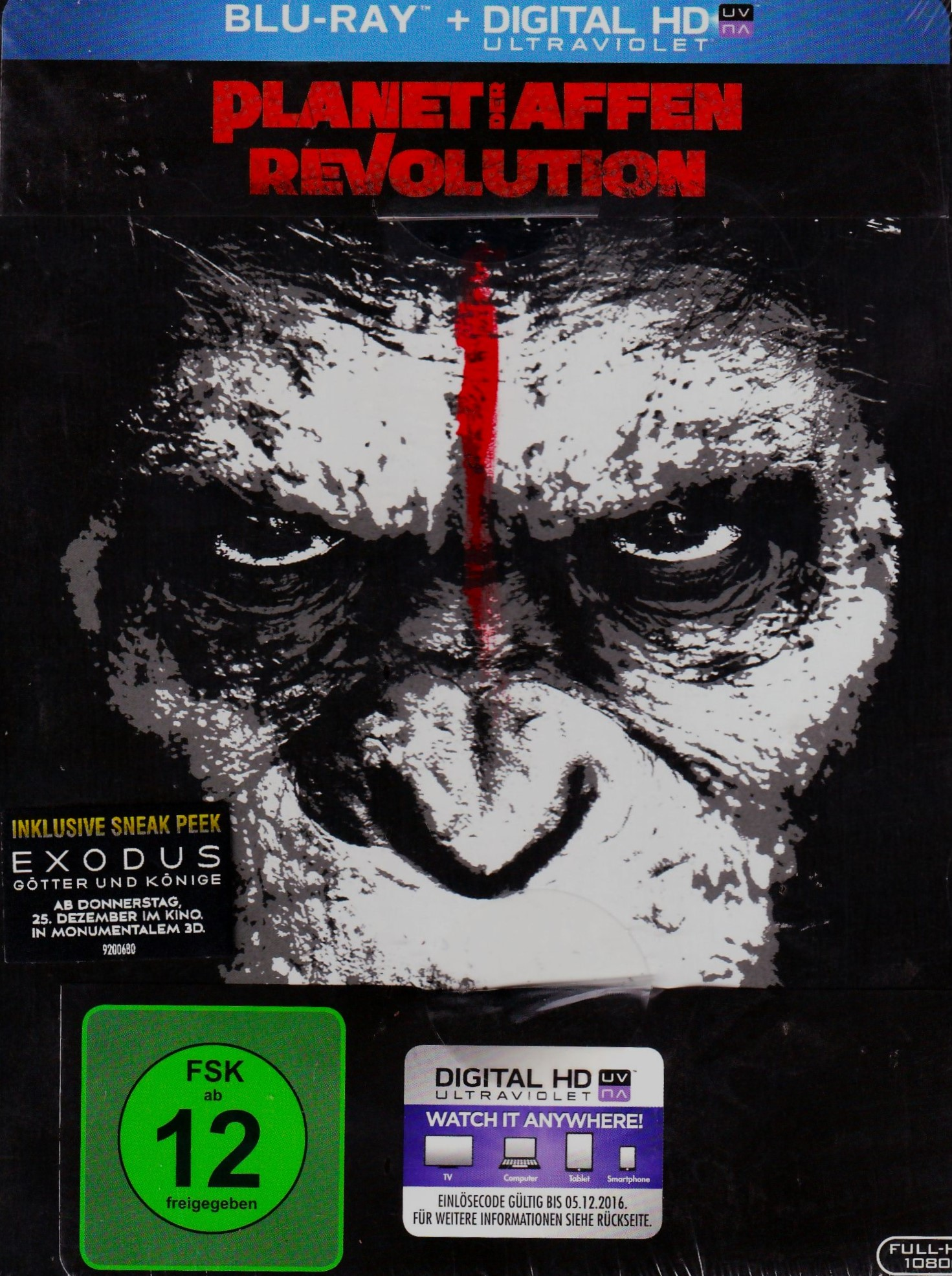 Planet der Affen Revolution Steelbook Blu-ray | SATURN