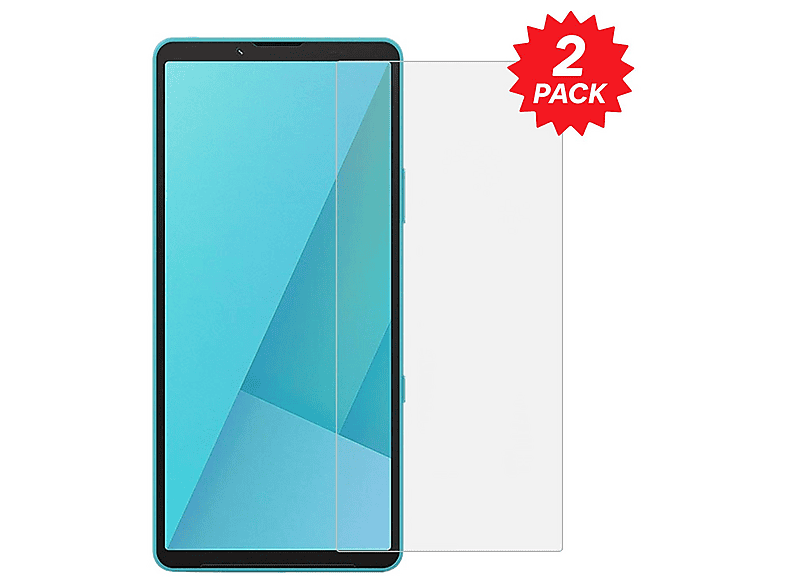 WIGENTO 2x Display H9 Hart Glas Schutz Folie Schutzglas (für Sony ...