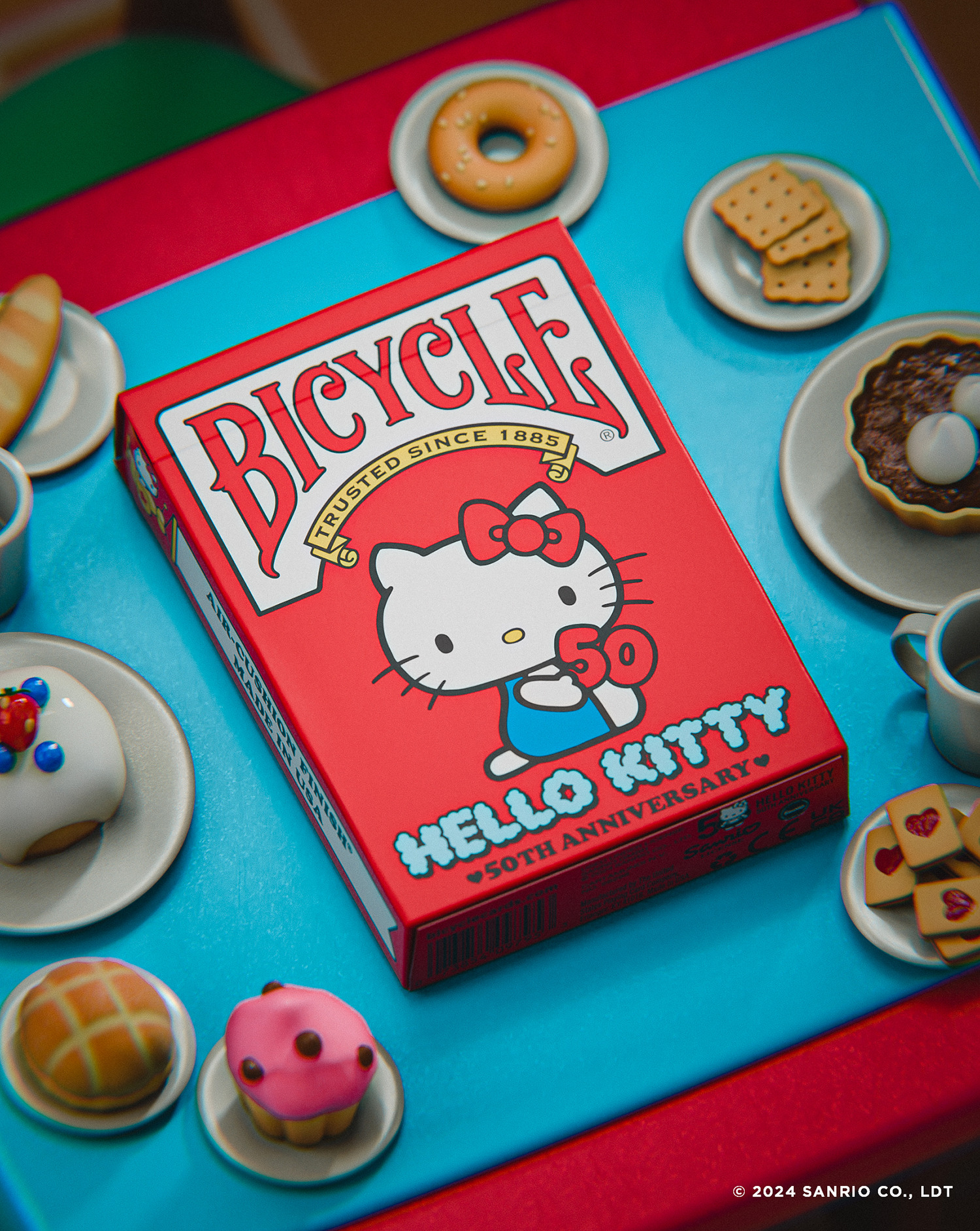 ASS ALTENBURGER Bicycle® Kartendeck Hello Kitty 50th Anniversary ...