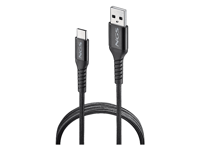 Cable USB a USB-C | NGS KNOT-AC, USB 2.0, USB-A, USB-C, Not available ...