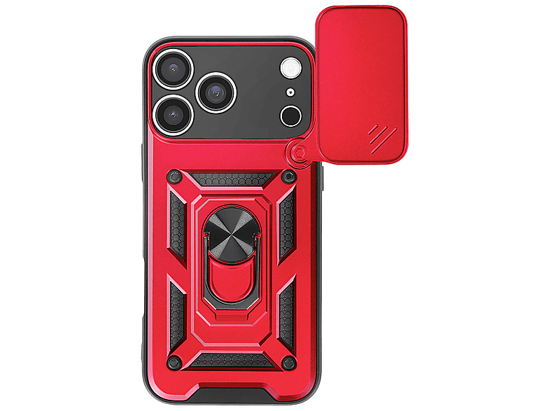 AVIZAR MAY-SLD-RD-17X COVER per iPhone 17 Pro Max, Rosso | MediaWorld.it