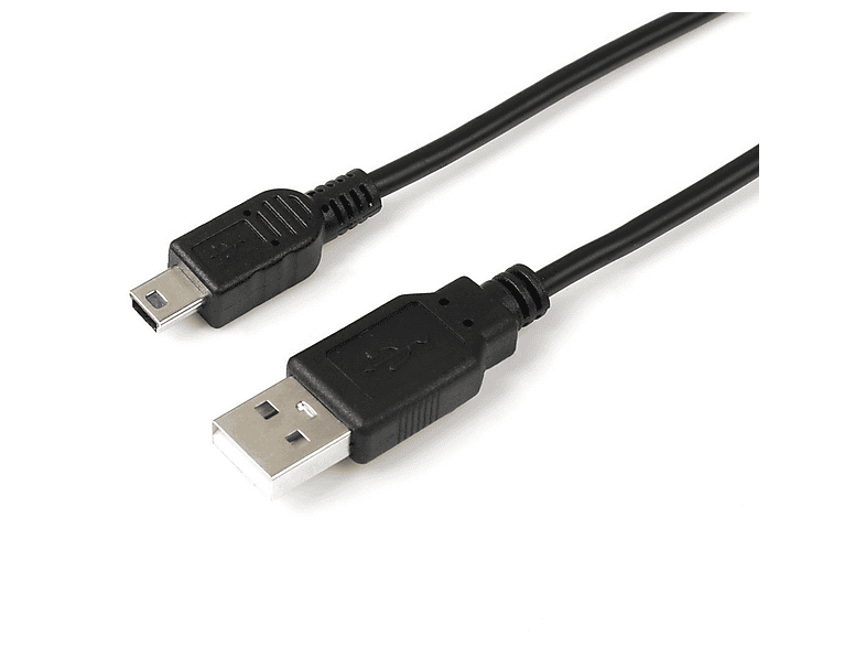 Cable USB | MICROCONNECT USBAMB55, USB 2.0, USB-A, miniUSB, Negro ...