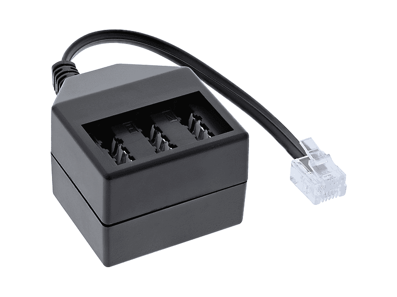 INLINE InLine® TAE Adapterkabel, RJ11 (6P4C) Stecker auf TAE NFN Buchse ...