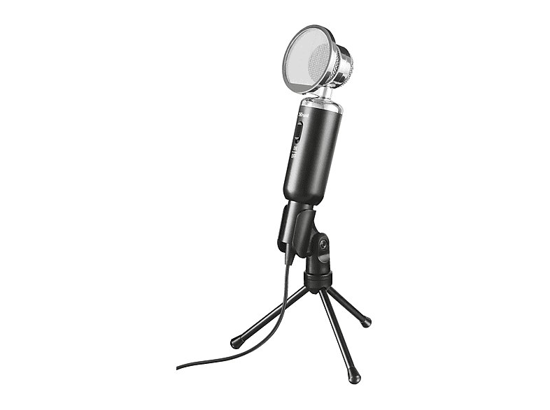 TRUST 21672 MADELL DESK MICROPHONE F. PC U. LAPTOP Mikrofon Schwarz ...