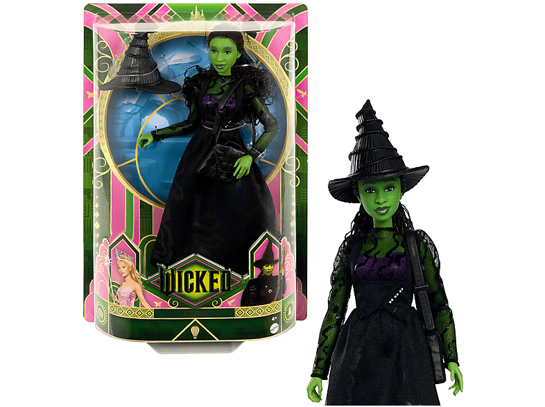 Muñeca Wicked Muñeca Elphaba Mattel Max 4 Yr S Multicolor Mediamarkt