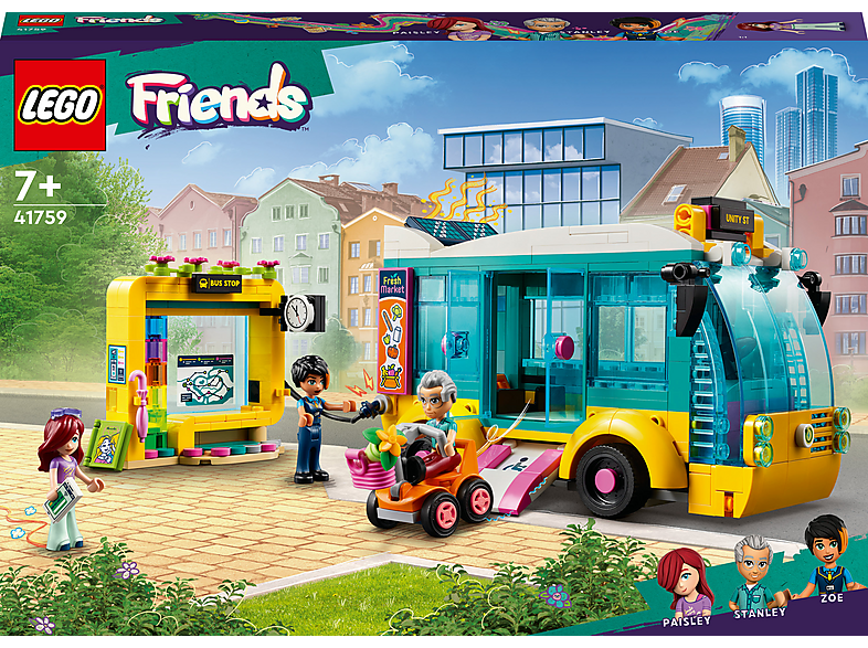 LEGO Friends Heartlake City Bus Bouwspeelgoed Meerkleurig | MediaMarkt